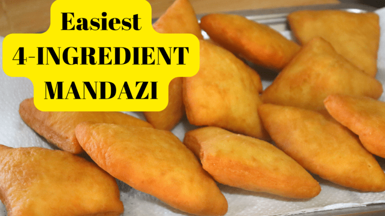 Easiest 4 Ingredient Mandazi: Kenyan Mandazi Recipe on a Budget